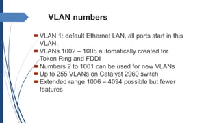Virtual lan’s (vlan’s) | PPTX