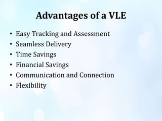 virtual learning environment | PDF