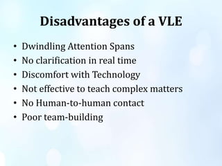 Virtual Learning Environment | PPTX