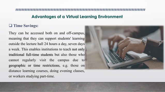 Virtual learning environment & CALL | PPT