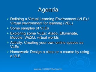 Virtual Learning Environments | PPT