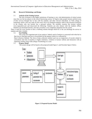 Virtual lecturer web based application system to discharge teachers ...