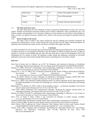 Virtual lecturer web based application system to discharge teachers ...