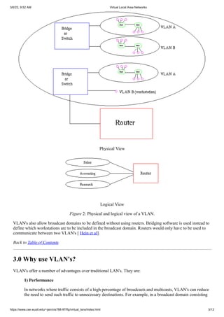 Virtual local area networks | PDF | Computer Networking | Computing