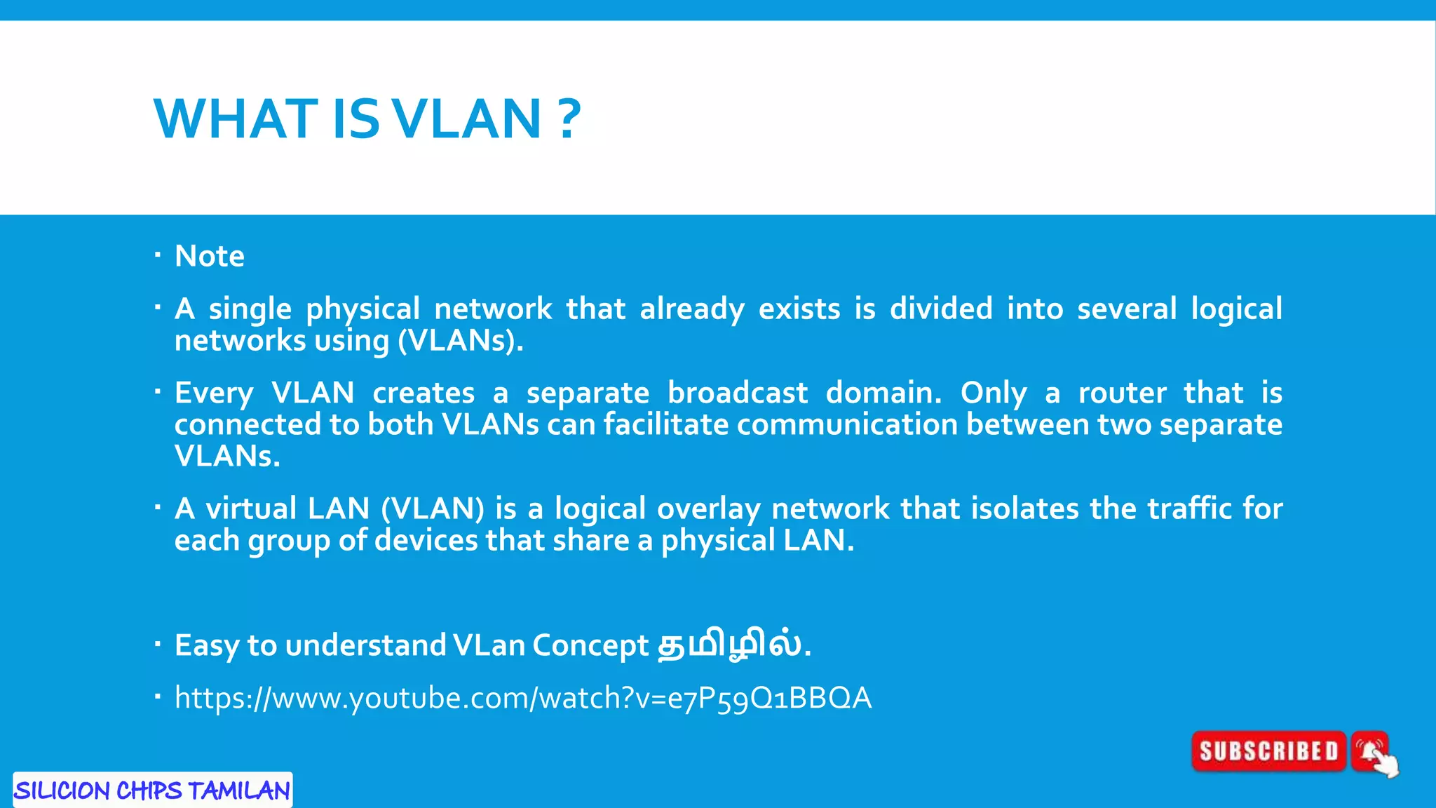 Virtual Local Area Networks (VLANs) and Types.pptx