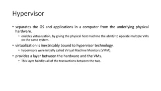 Virtual machine | PPTX