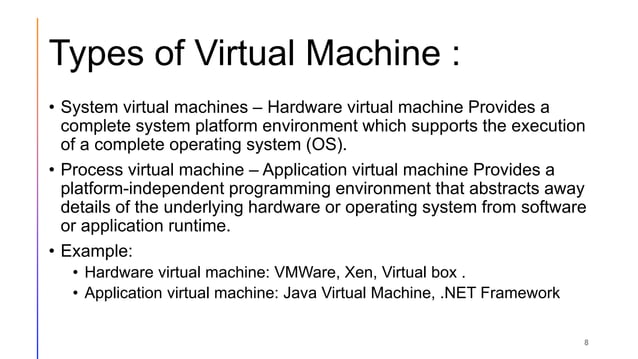 Virtual Machine | PPT