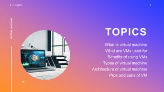 Virtual Machine | PPTX