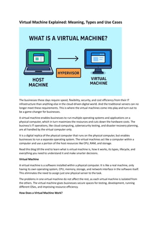 Virtual Machine Explained Meaning Types and Use Cases.pdf