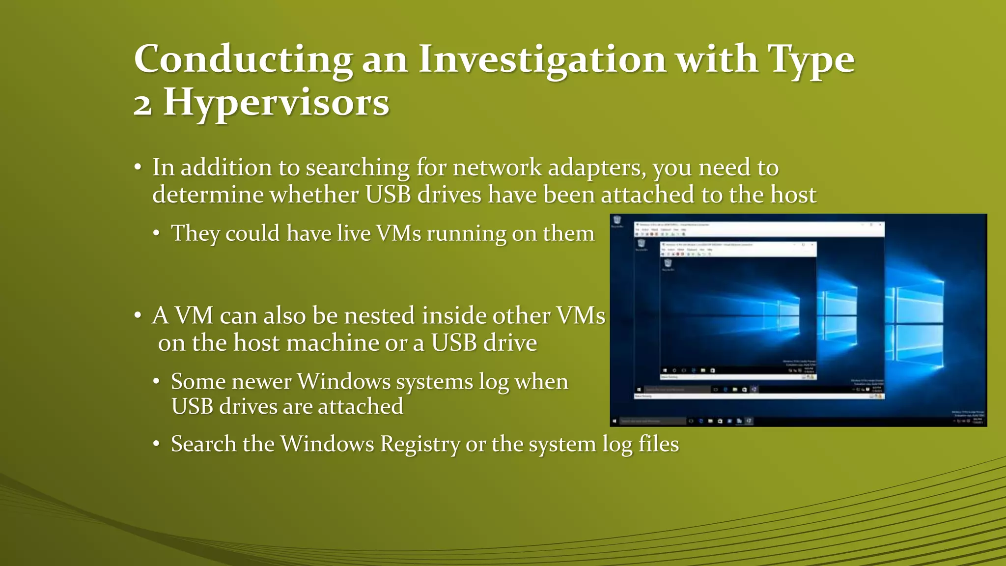 Virtual Machine Forensics | PPTX