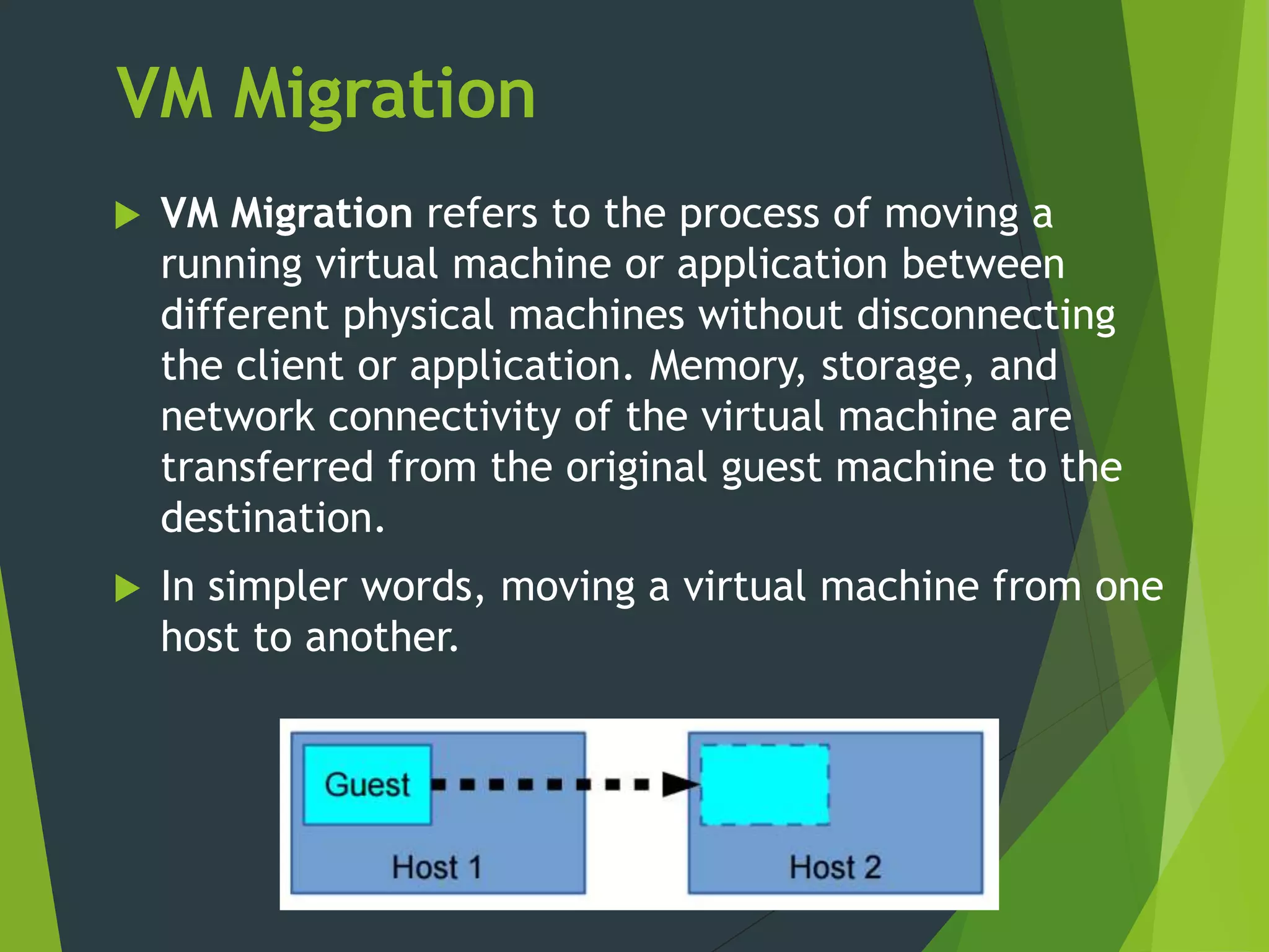 Virtual Machine Migration & Hypervisors | PPTX