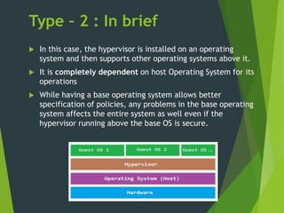 Virtual Machine Migration & Hypervisors | PPTX