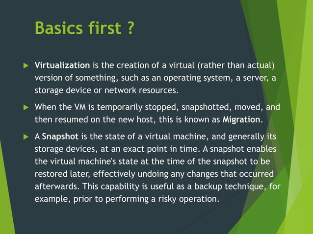 Virtual Machine Migration & Hypervisors | PPTX | Operating Systems | Computer Software and ...