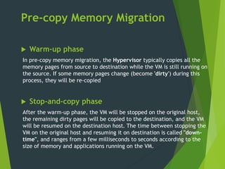 Virtual Machine Migration & Hypervisors | PPTX