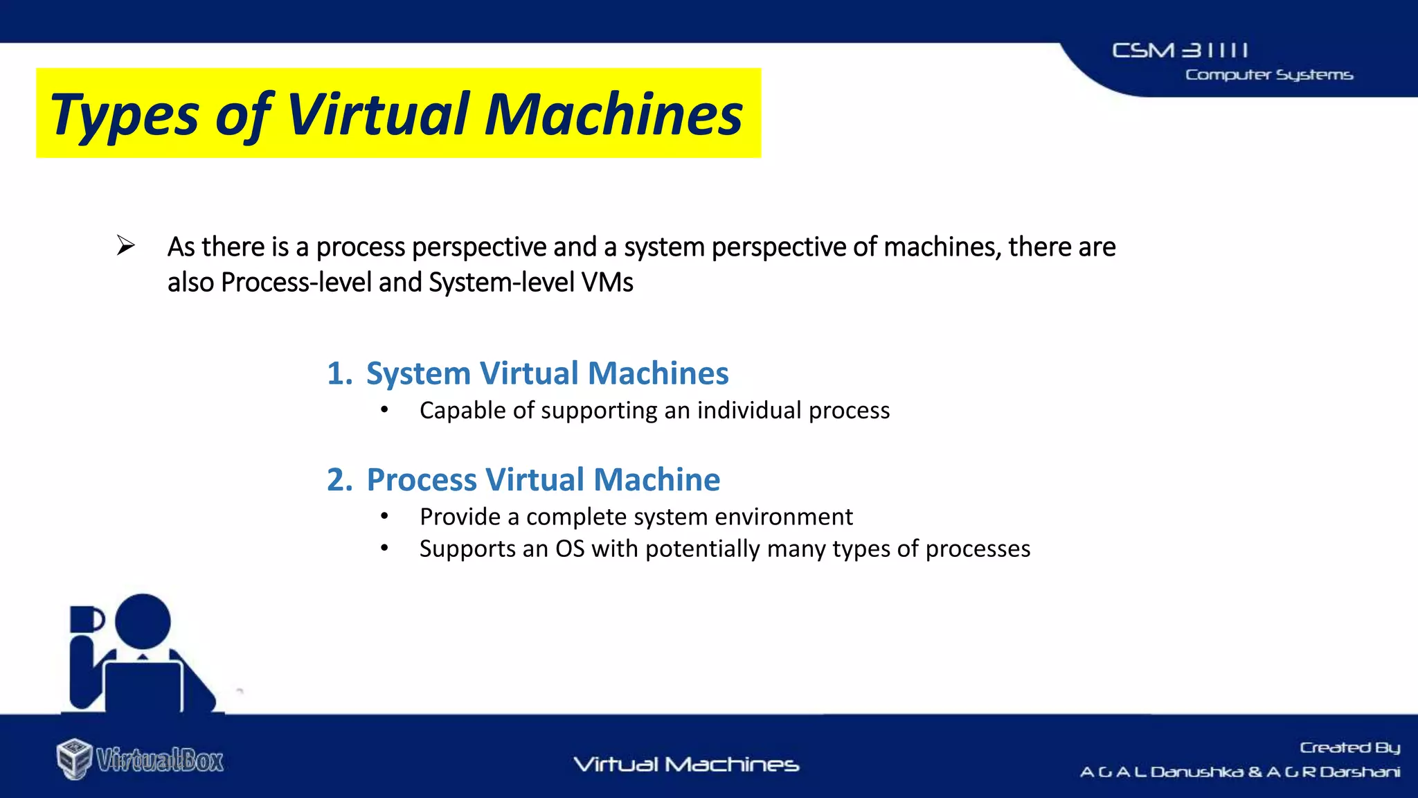 Virtual Machines - Virtual Box | PPTX