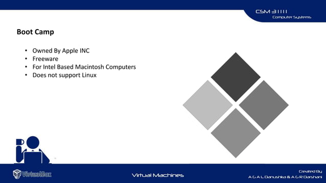 Virtual Machines - Virtual Box | PPTX | Operating Systems | Computer ...