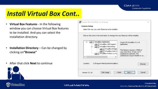 Virtual Machines - Virtual Box | PPTX