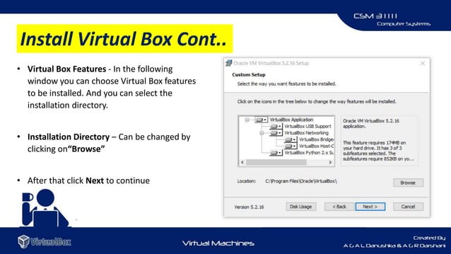 Virtual Machines - Virtual Box | PPTX | Operating Systems | Computer ...