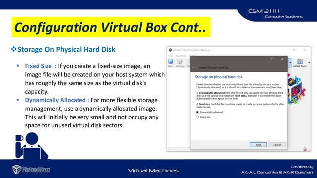 Virtual Machines - Virtual Box | PPTX | Operating Systems | Computer ...
