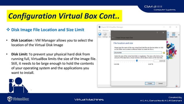 Virtual Machines - Virtual Box | PPTX | Operating Systems | Computer ...