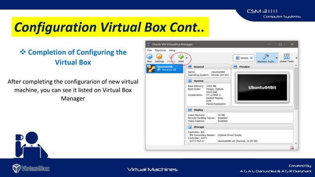 Virtual Machines - Virtual Box | PPTX | Operating Systems | Computer ...