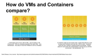 Virtual machines and containers | PPTX
