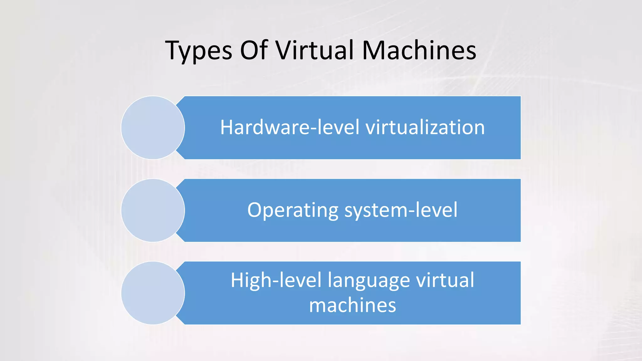 Virtual machines and their architecture | PPTX