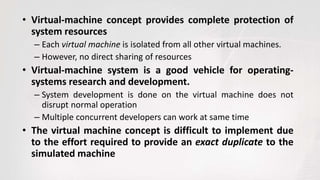 Virtual machines and their architecture | PPTX