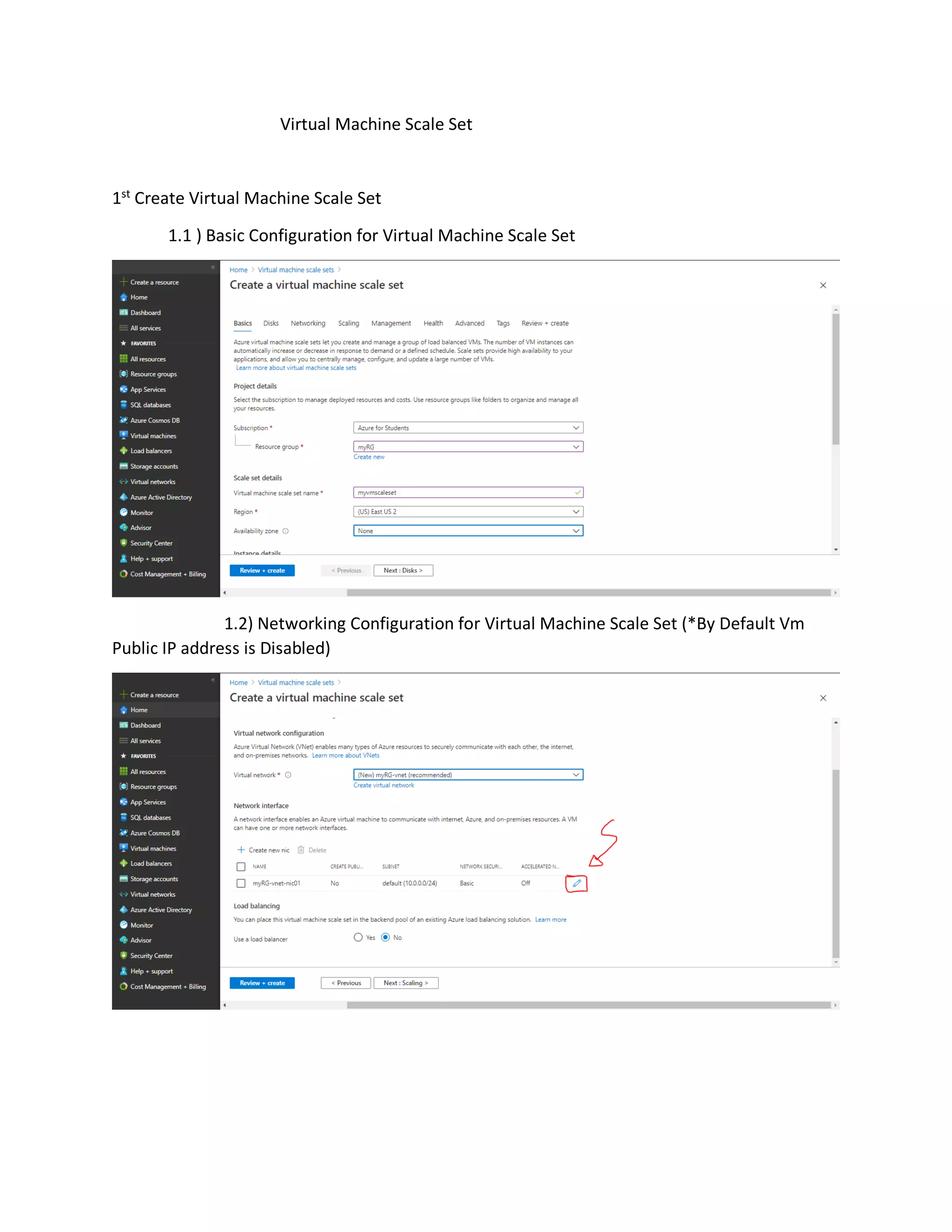 Virtual machine scale set | PDF