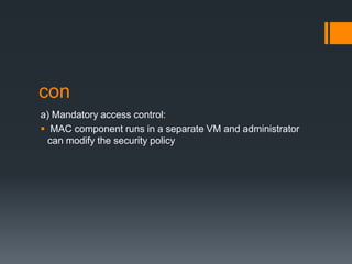 Virtual machine security | PPTX