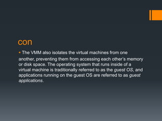 Virtual machine security | PPTX