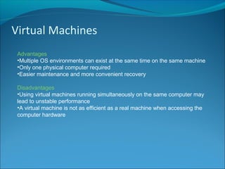 Virtual machines, emulators and mobile devices | PPT