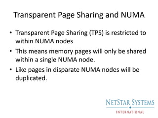 Federal VMUG - March - Virtual machine sizing considerations in a numa ...