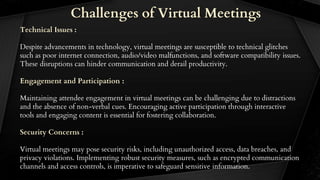 Virtual Meeting: Navigating the Future of Collaboration | PPTX