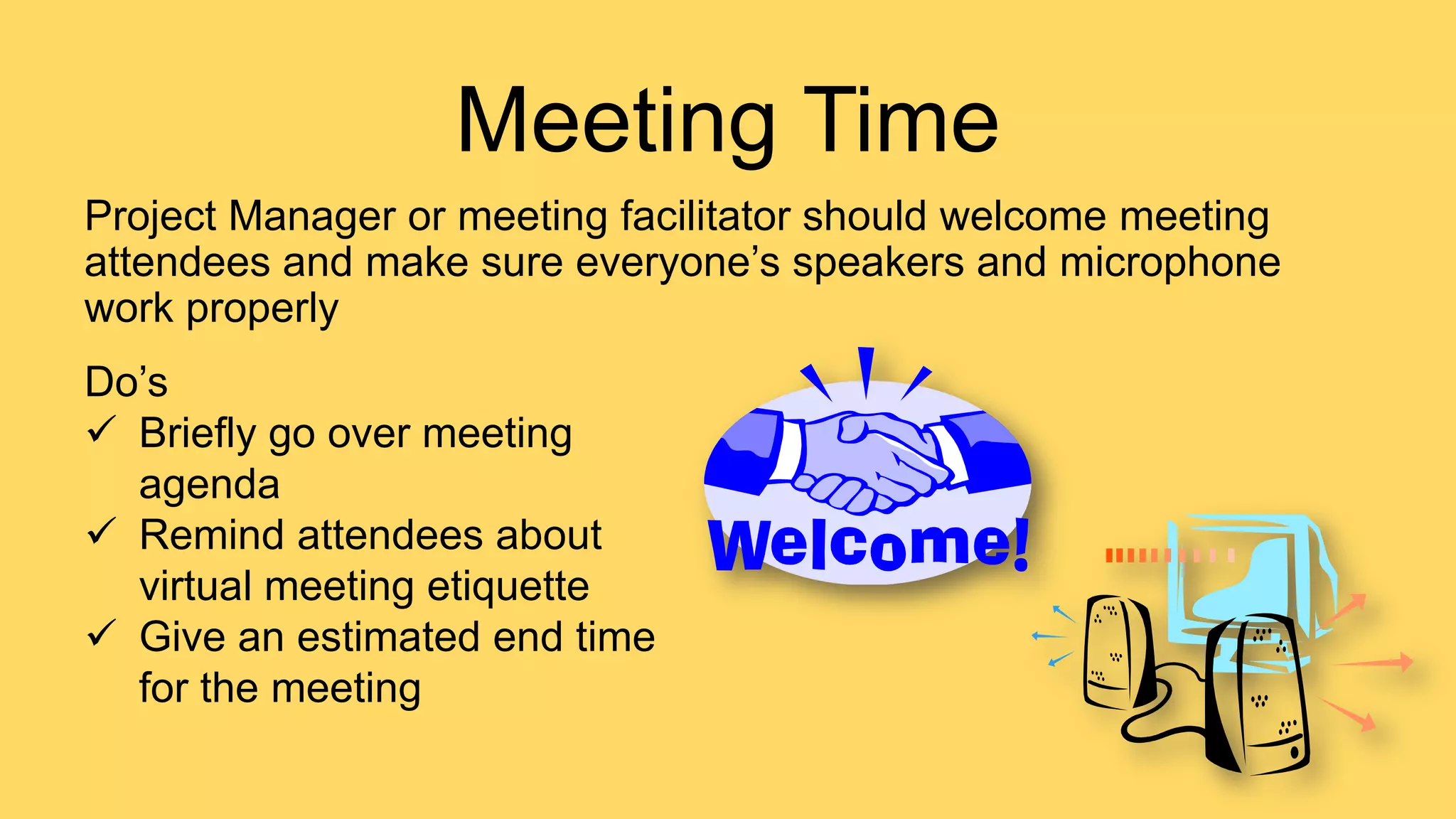 Virtual Meeting Etiquette | PPTX