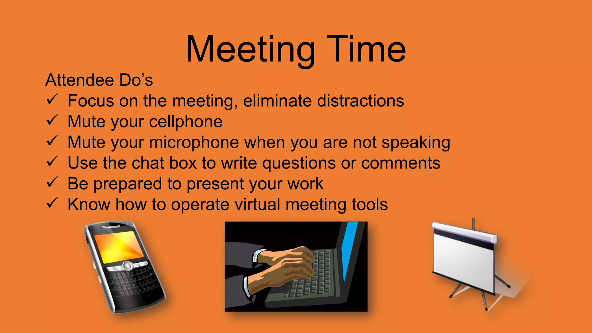 Virtual Meeting Etiquette | PPTX