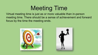 Virtual Meeting Etiquette | PPTX