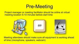 Virtual Meeting Etiquette | PPTX