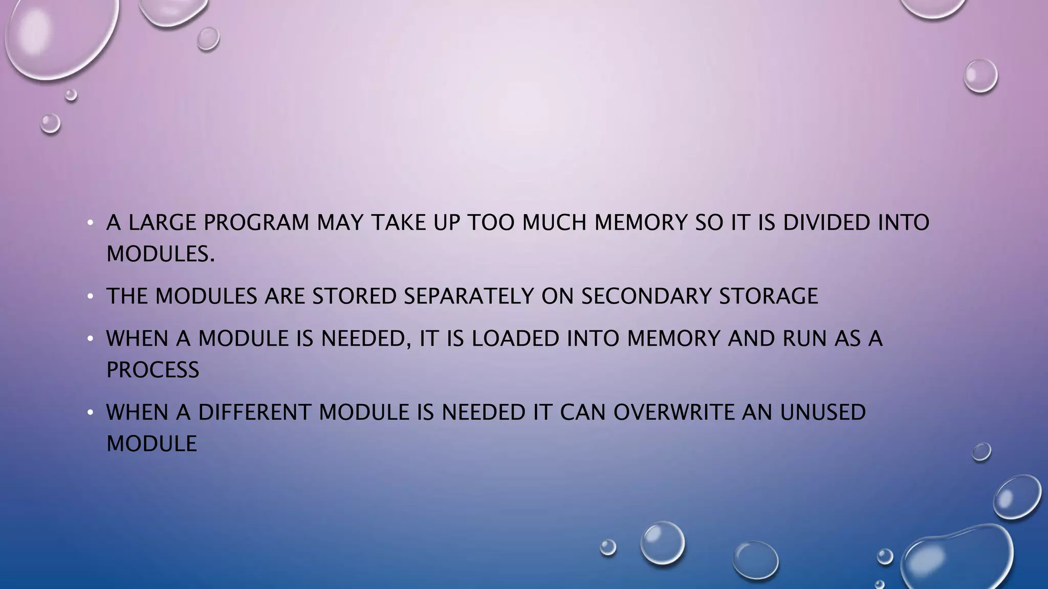 Virtual memory gcse computing | PPT