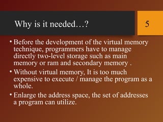Virtual memory | PPT