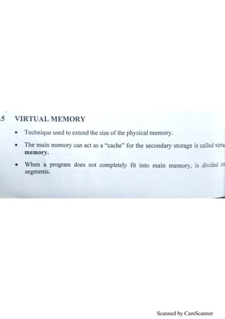 Virtual memory | PDF | Data Storage and Warehousing | Computing