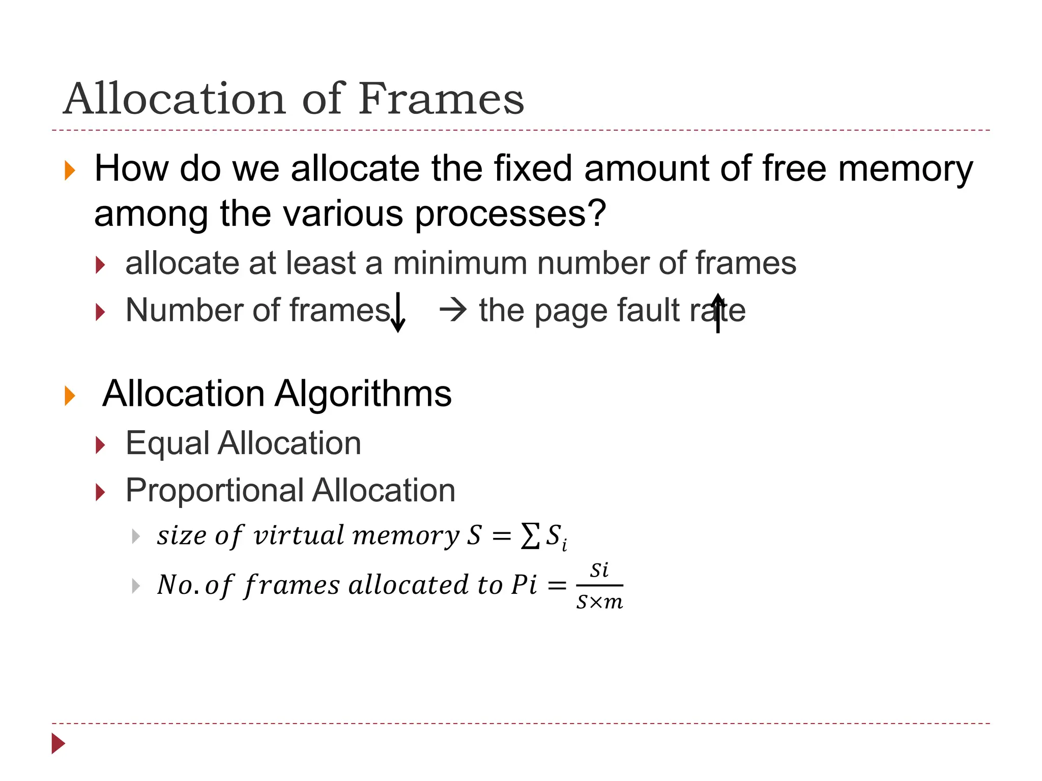 Virtual memory management in Operating System | PPTX