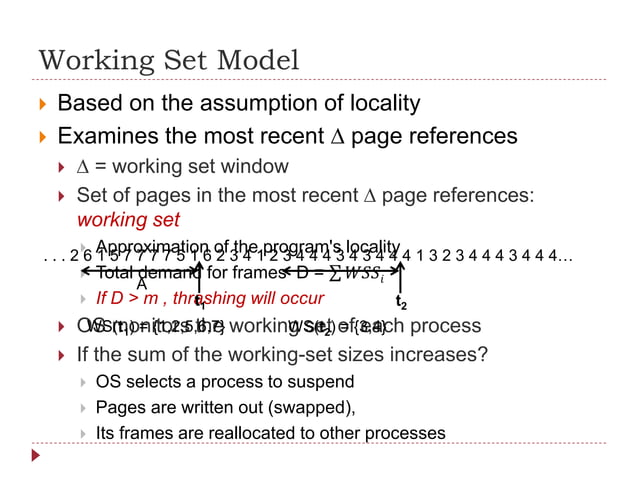 Virtual memory management in Operating System | PPTX