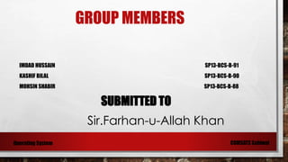 Virtual memory, allocaton of frame & trashing | PPTX | Data Storage and Warehousing | Computing