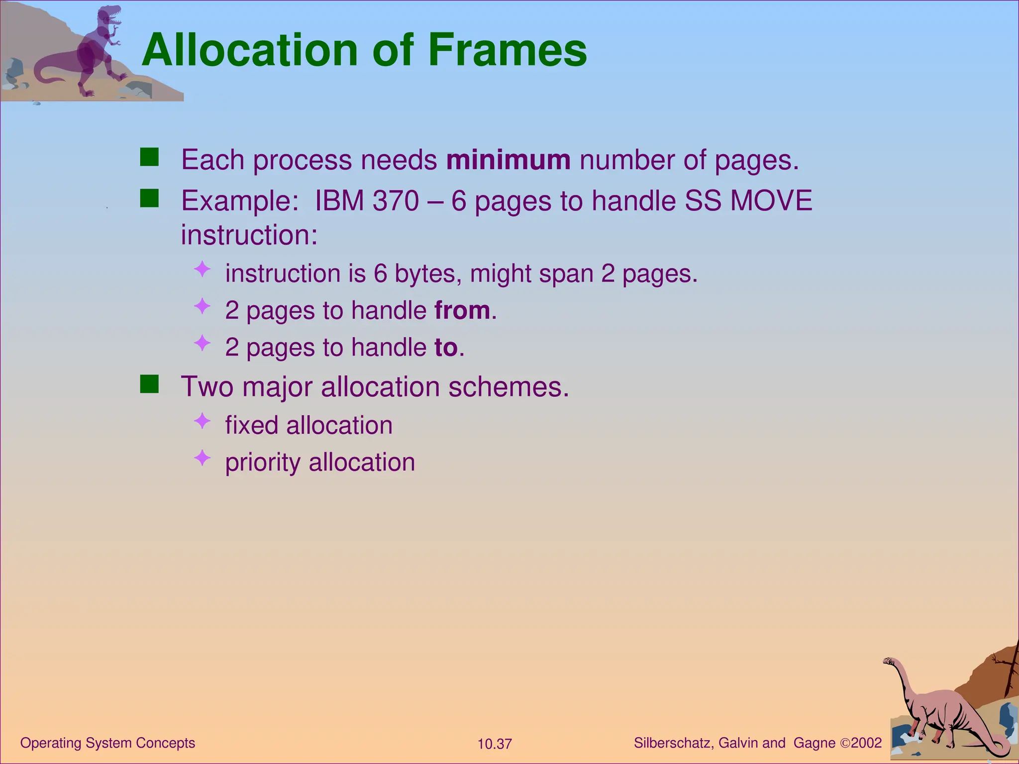 virtual memory concepts in operating systems | PPT