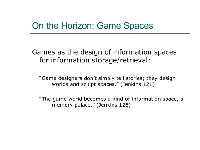 The Virtual Memory Palace | PPT