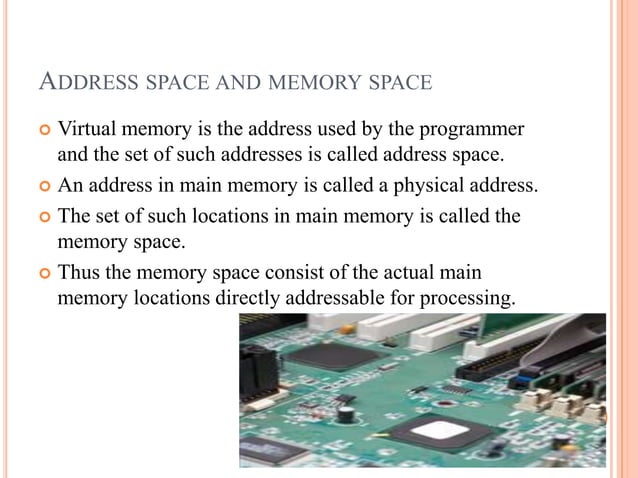 Virtual memory ppt | PPTX