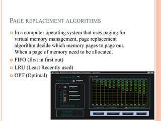 Virtual memory ppt | PPTX