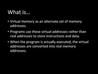 Virtual memory | PDF