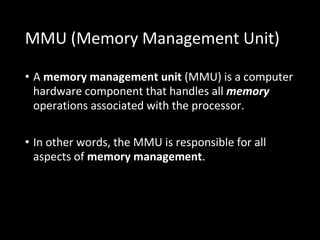 Virtual memory | PPT